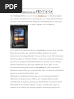 Definición de Vano en Arquitectura | PDF | Columna | Ventana