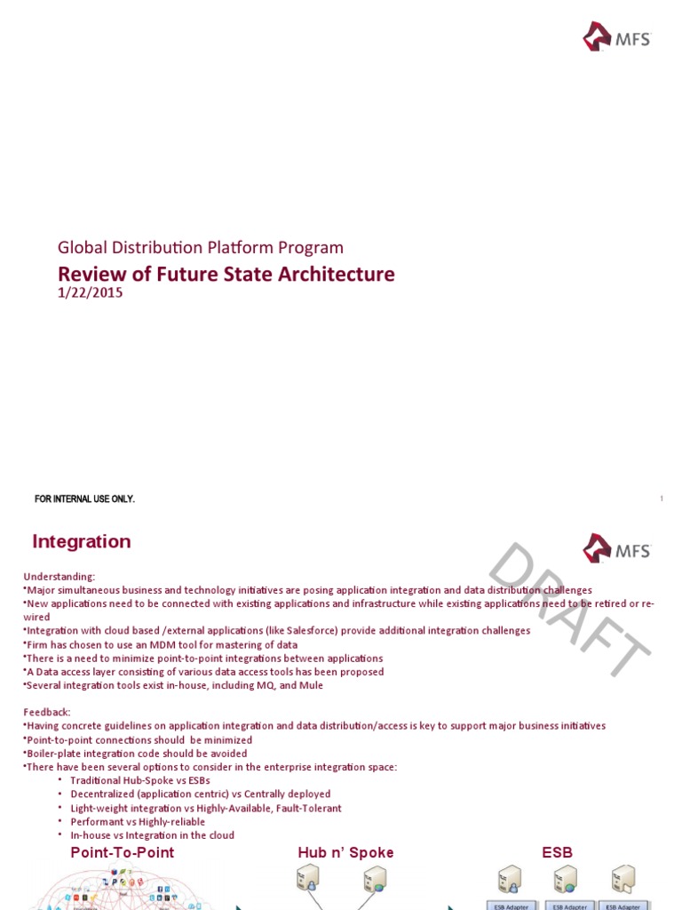 Future State Architecture Review | PDF | Cloud Computing | Systems ...