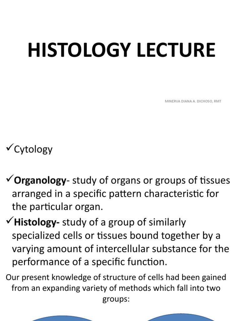 Histology: Tissues and Gland Structures | PDF | Epithelium | Connective ...