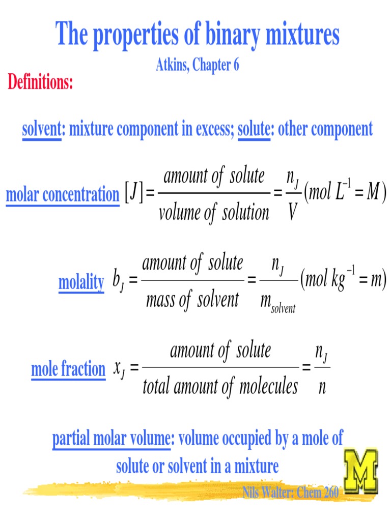 Lecture28 PDF | PDF | Concentration | Solution