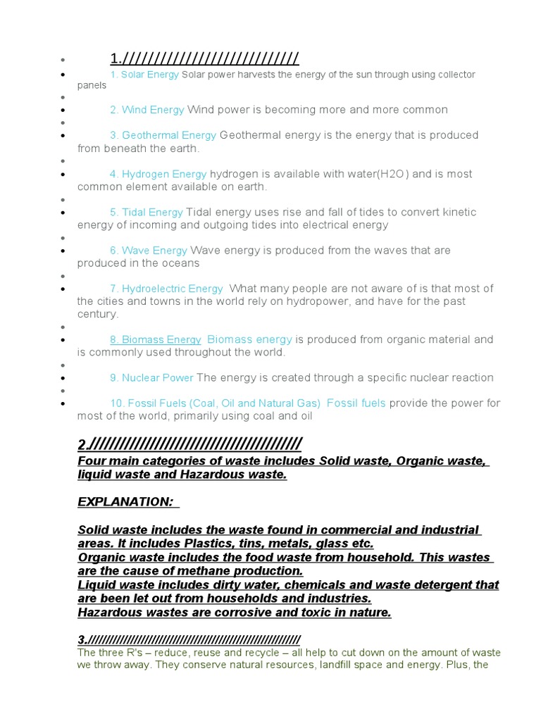 Wind Energy 3. Geothermal Energy: Solar Power Harvests The Energy of ...