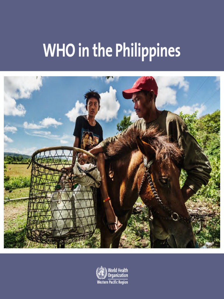 WHO in The Philippines-Brochure-Eng | PDF | World Health Organization ...