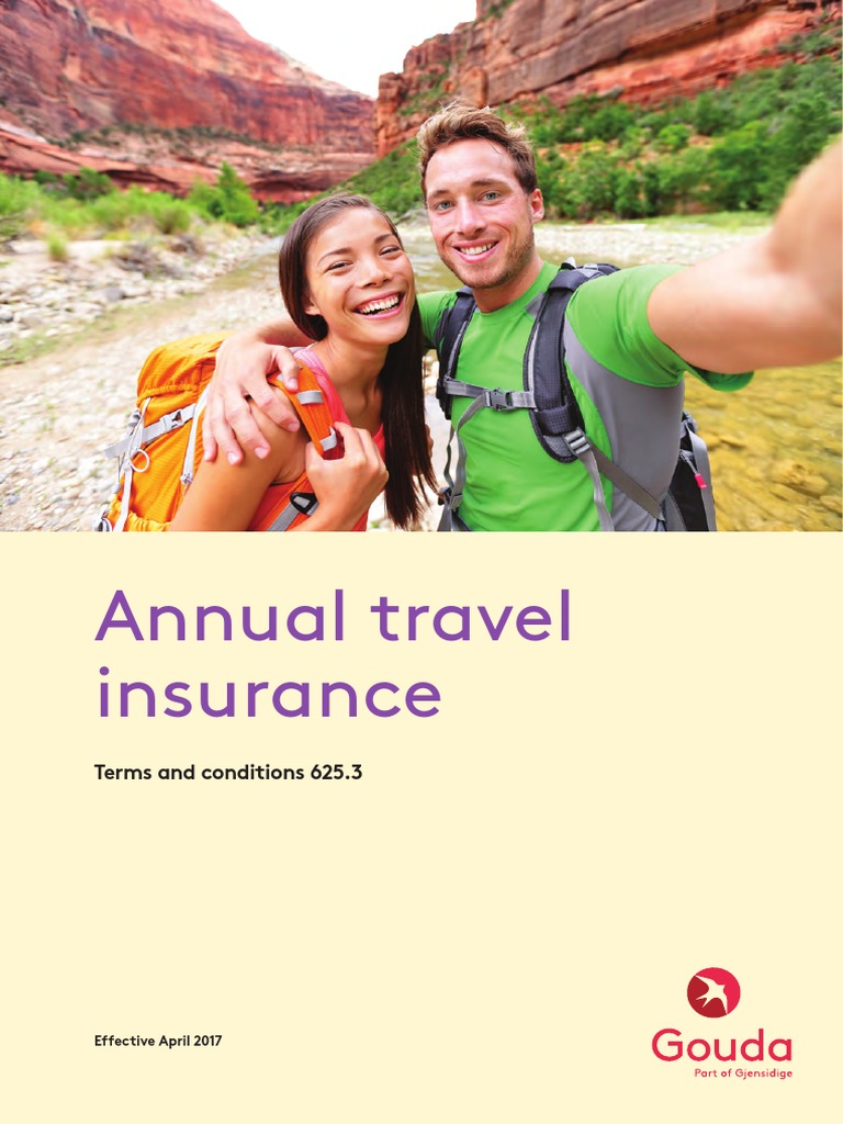 Gouda Annual Travel Insurance Terms | PDF | Liability Insurance | Insurance