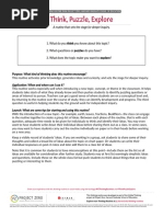 Think Pair Share - 1 | PDF | Inclusion (Education) | Thought