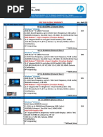 HP Pavilion Laptops Overview 2010 | PDF | Computer Hardware ...