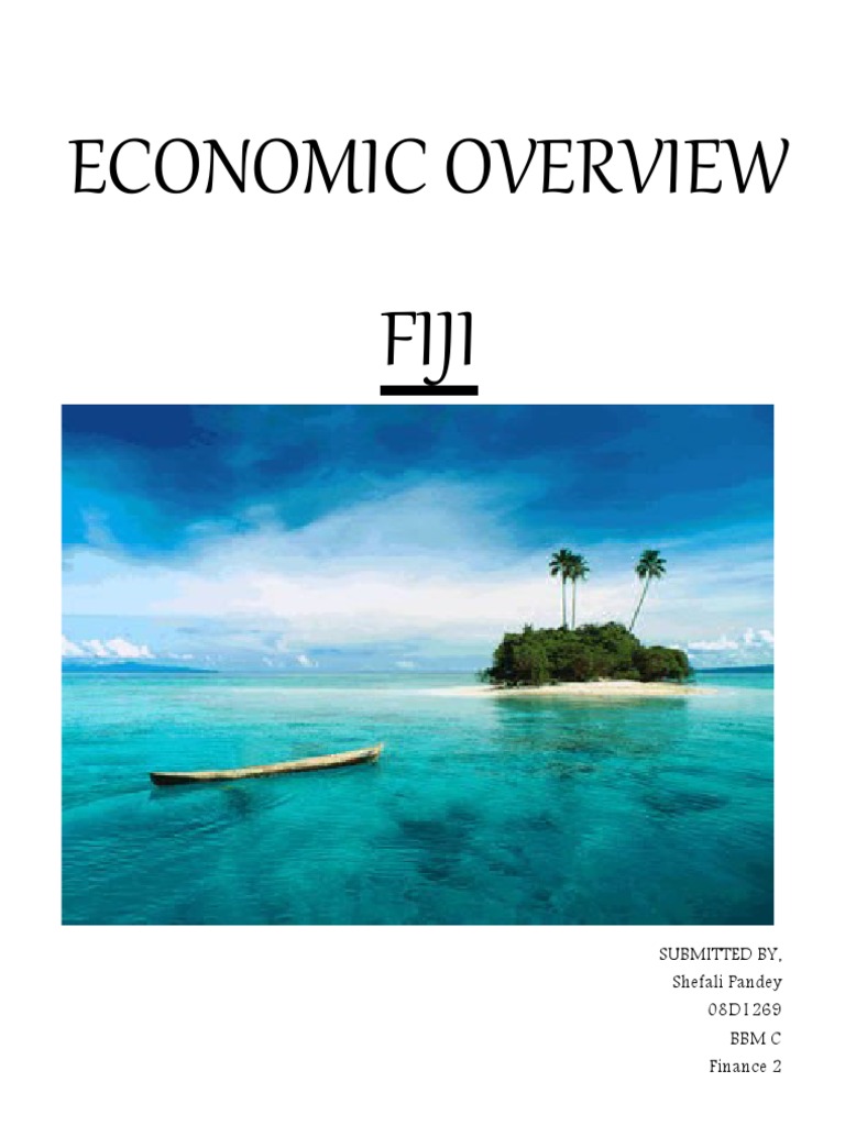Economic Overview Fiji: Submitted By, Shefali Pandey 08D1269 BBM C ...
