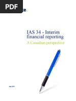 IAS 34 - Interim Financial Reporting | PDF | International Financial ...