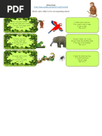 Monkey Puzzle Flashcards PDF | PDF