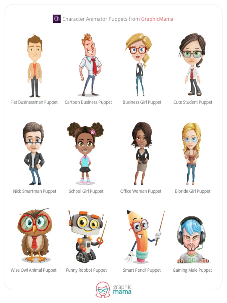 More Cool Puppets - GraphicMama | PDF