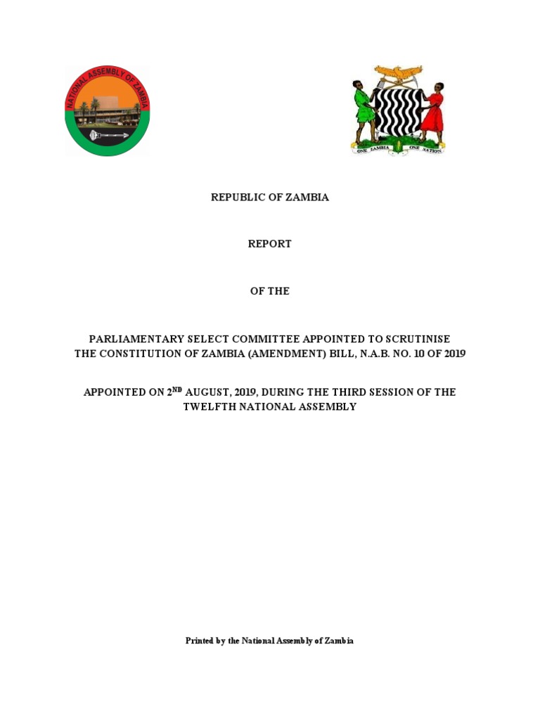 Bill 10 | PDF | Constitutional Amendment | Ratification