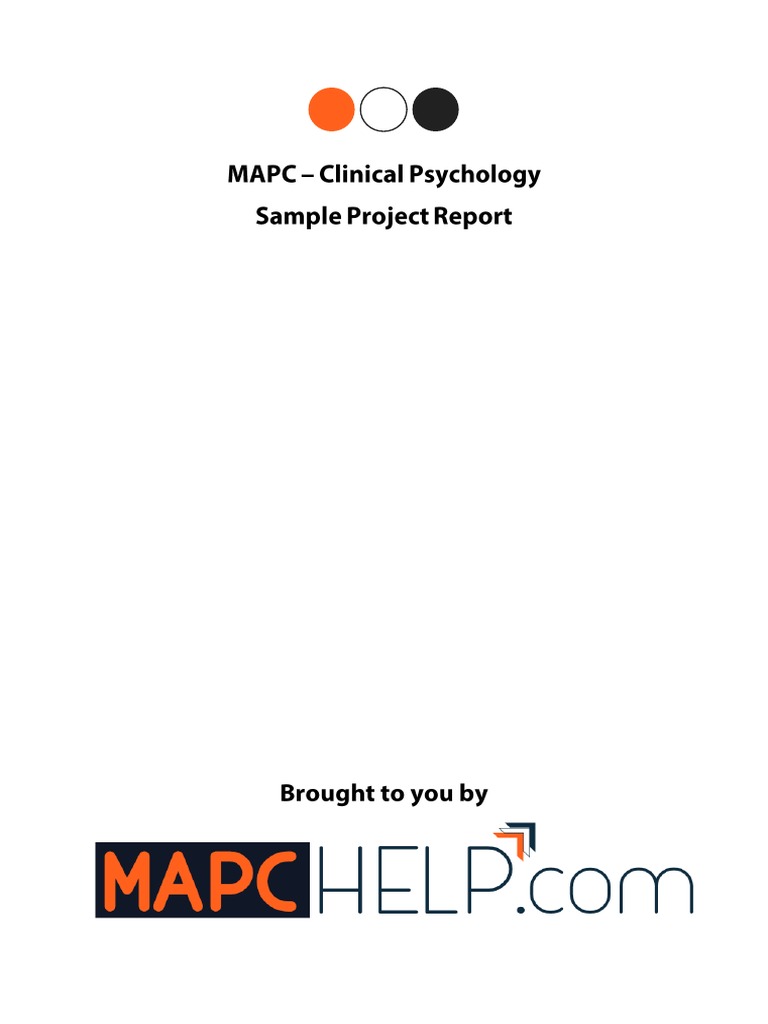 Clinical-Psychology-Sample-Project 2 PDF | PDF | Emotional Intelligence ...