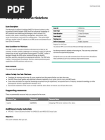 HPE Synergy 12000 Frame Overview | PDF | Computer Network | Computing