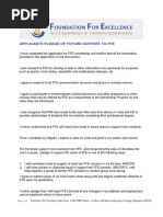 Eligibility Criteria For FFE Scholarship Program-2025-26 | PDF ...