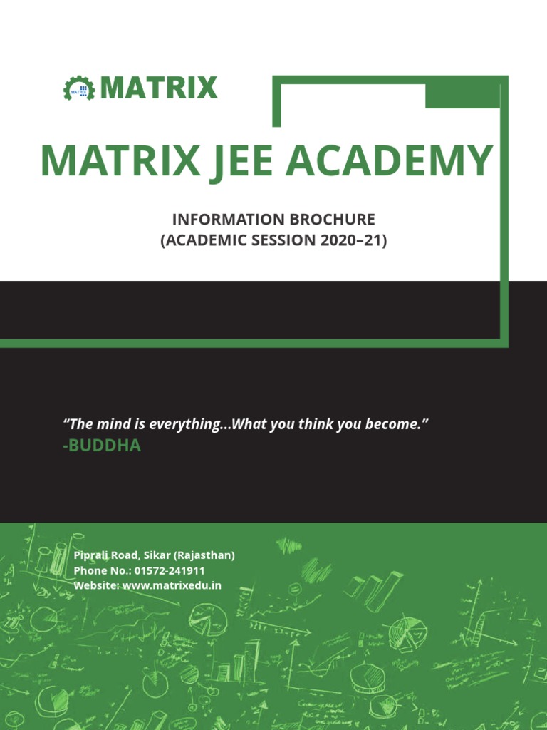 MATRIX JEE Academy | PDF | Career And Technical Education | University ...