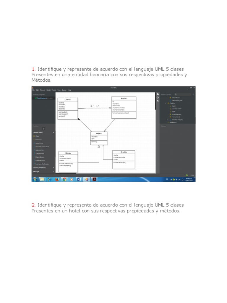 Uml Ejercicios | PDF | Caso de uso | Lenguaje de modelado unificado