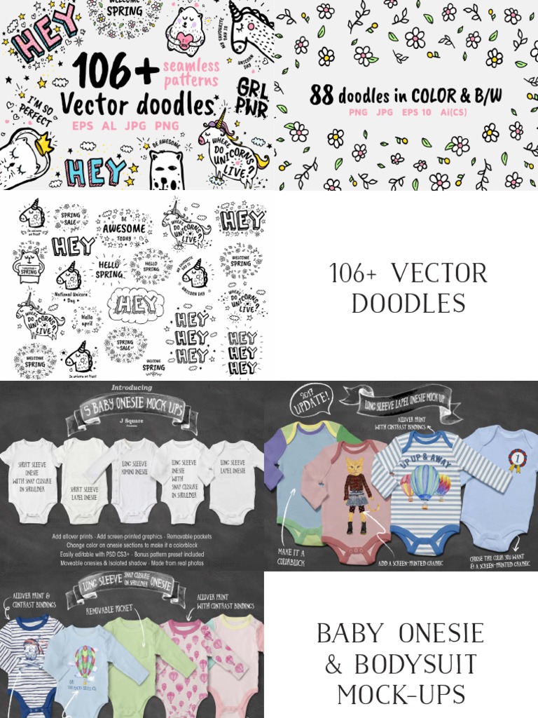 106+ Vector Doodles | PDF