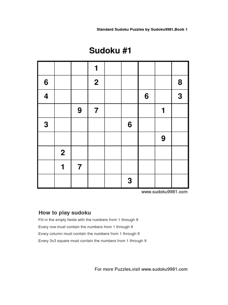 Standard 1 | PDF | Puzzles | Logic Puzzles