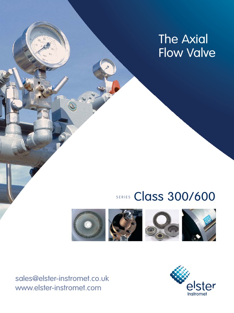 The Axial Flow Valve: Class 300/600 | PDF | Valve | Noise