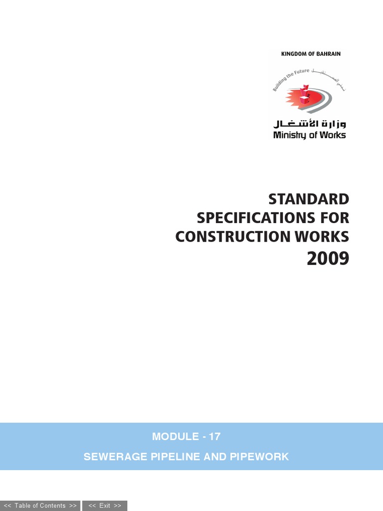 Module 17 - Sewerage Piplines and Pipework | PDF | Business