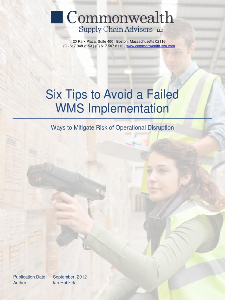 WMS Implementation Report Web | PDF | Software Bug | Supply Chain