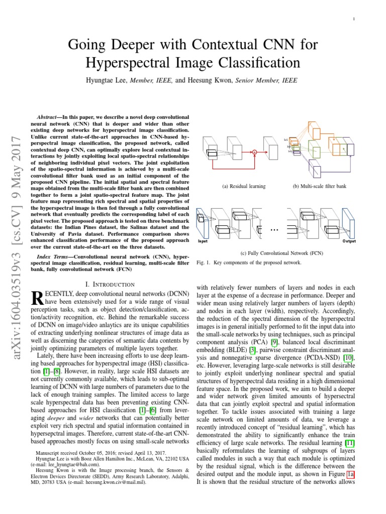 Contextual Image Classification | PDF | Deep Learning | Computational Science