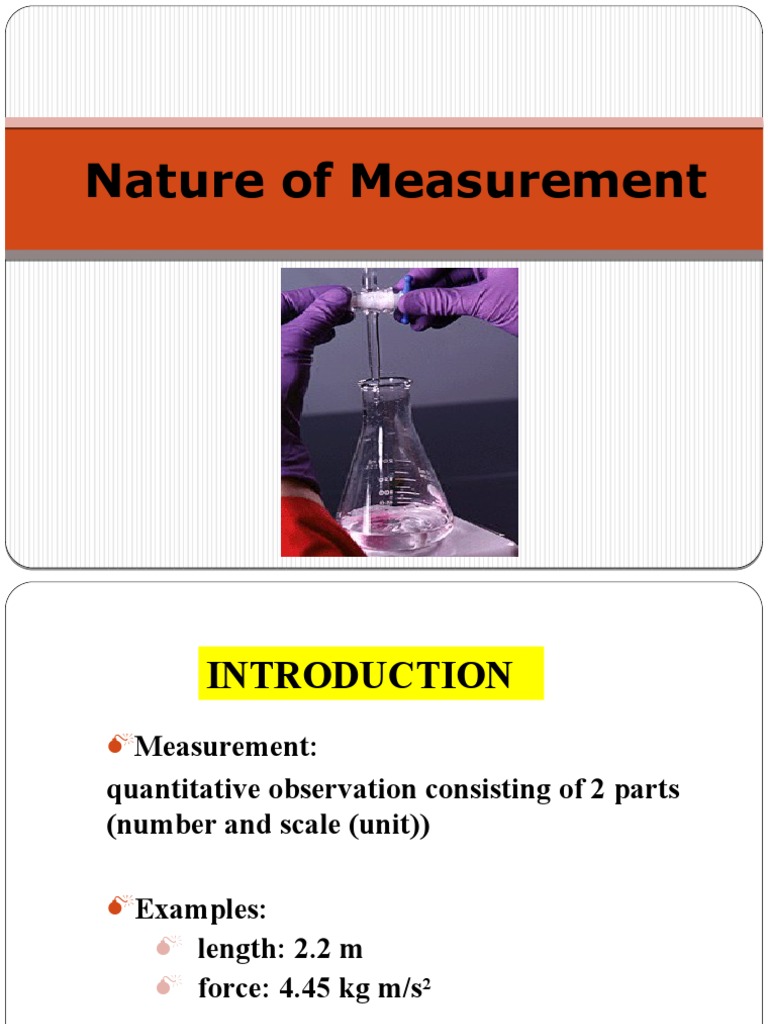 Chapter 1 (Measurement of Chemistry) | PDF | Significant Figures ...