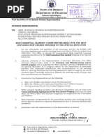 Iep Template Deped | PDF | Individualized Education Program | Disability