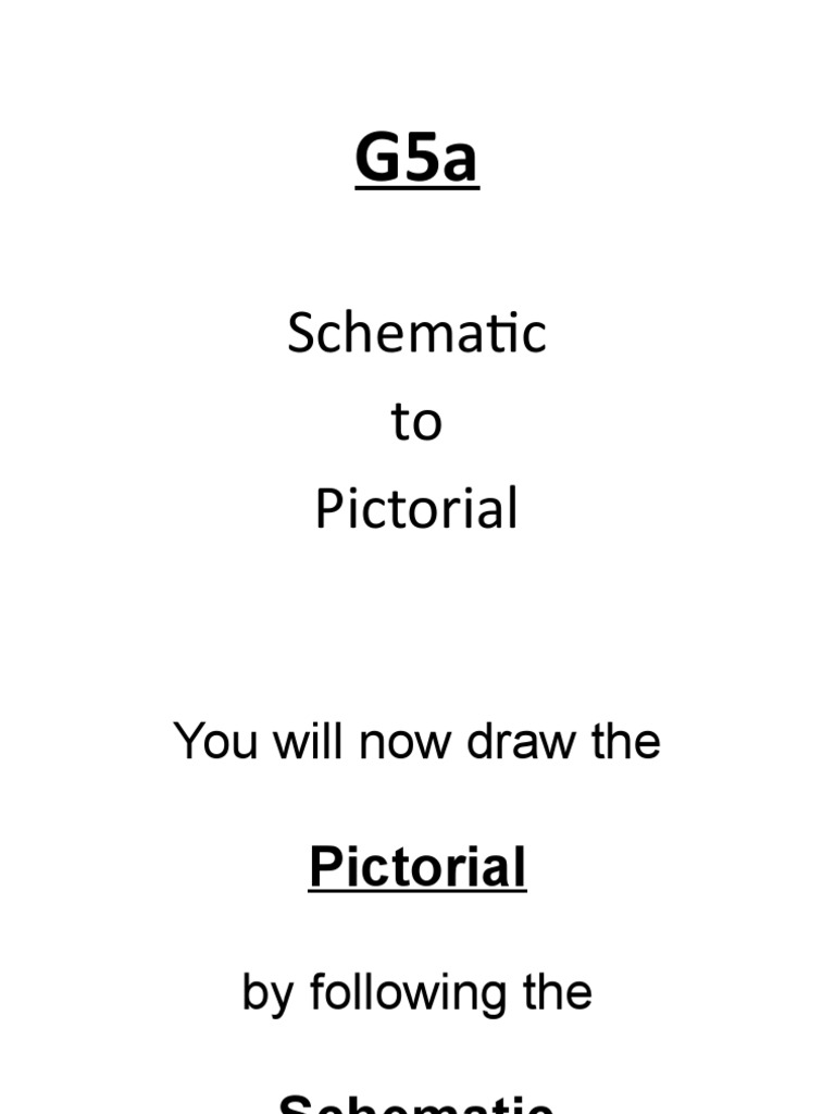 Schematic To Pictorial | PDF | Science & Mathematics | Computers