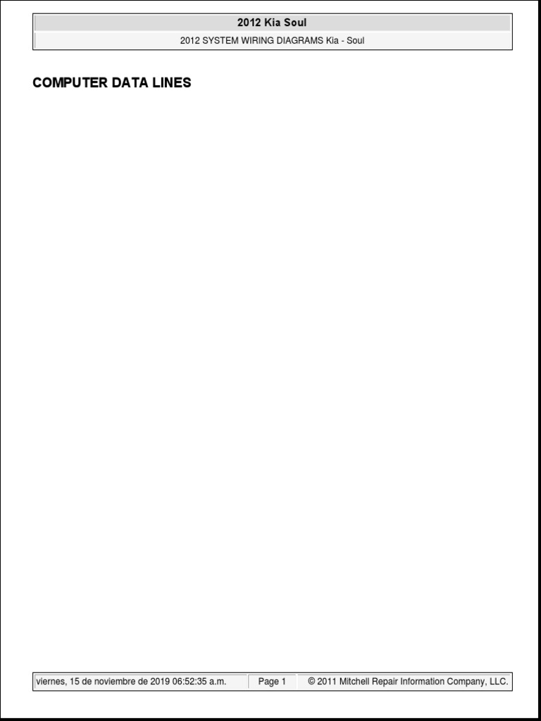 Computer Data Lines | PDF