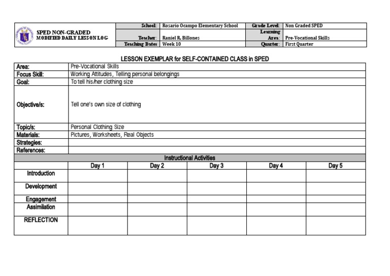 Pre Vocational Skills Q1-Week10 | PDF