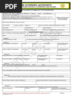 Arms License Application Form PK SINDH | PDF | Projectiles | Projectile Weapons