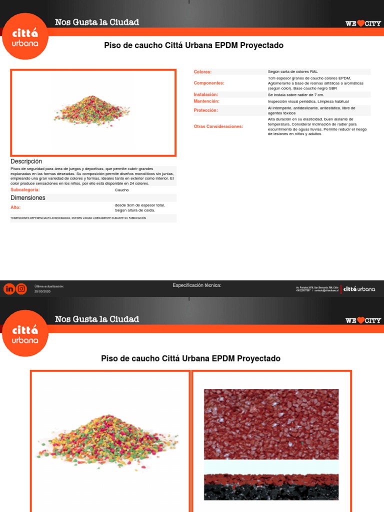 3.9.11-12 CittaUrbana-piso-de-caucho-epdm-citta-urbana-continuo | PDF ...