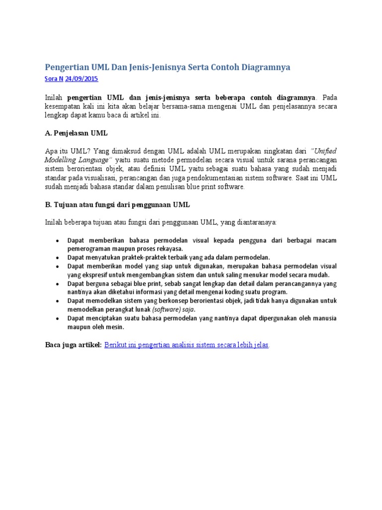 Materi Staruml | PDF