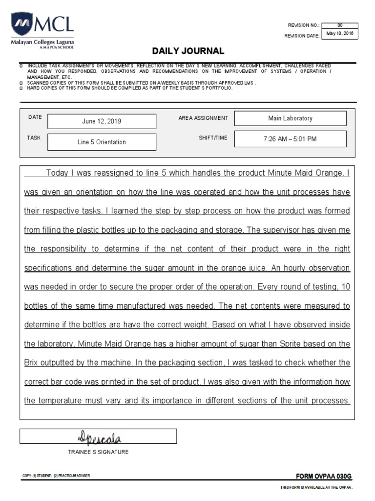 Daily Report #3 (NEW FORMAT) | PDF | Packaging And Labeling | Business