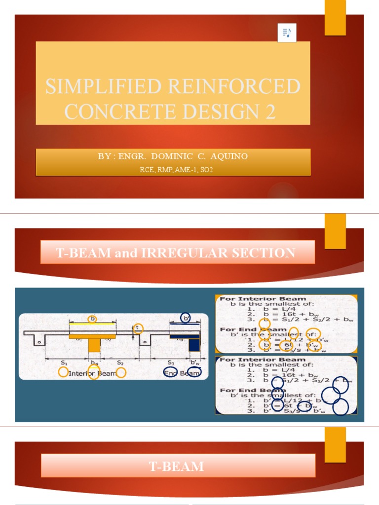 Simplified Reinforced Concrete Design 2 | PDF