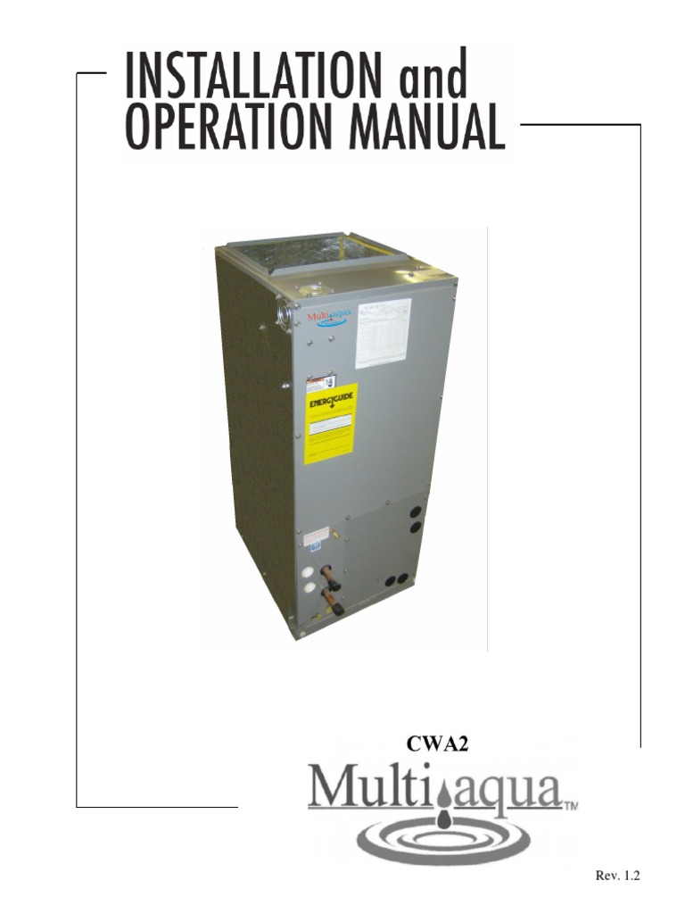 Manual Multiaqua | PDF | Electrical Wiring | Duct (Flow)