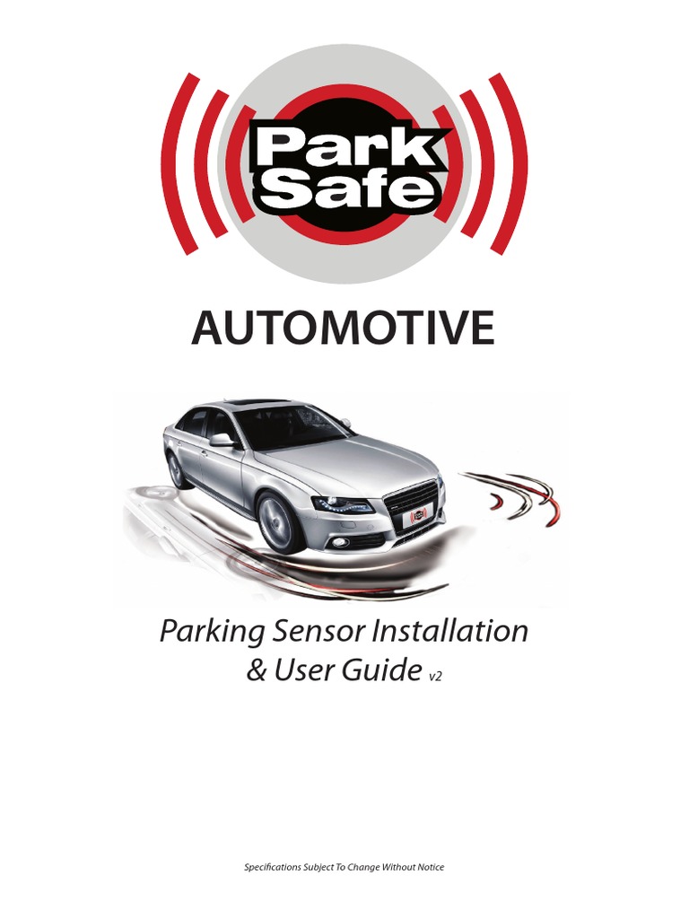 Automotive: Parking Sensor Installation & User Guide | PDF | Electrical ...