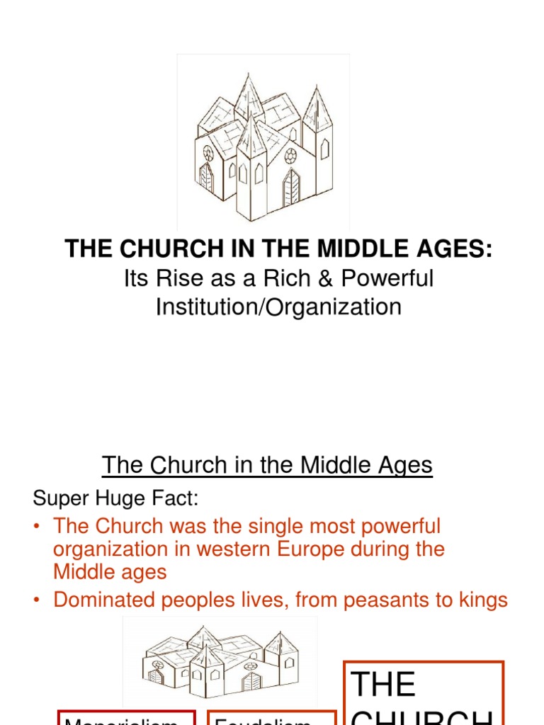 The Church in The Middle Ages | Download Free PDF | Monastery | Middle Ages