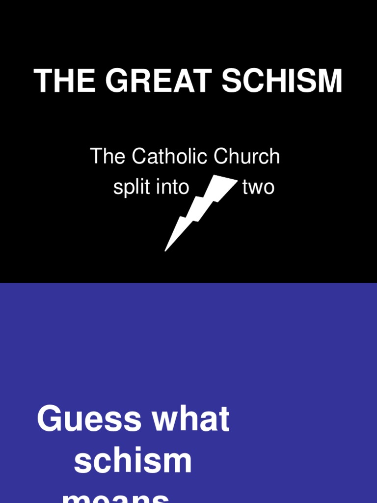 The Great Schism of 1054 Explained | PDF | Eastern Orthodox Church | Icon