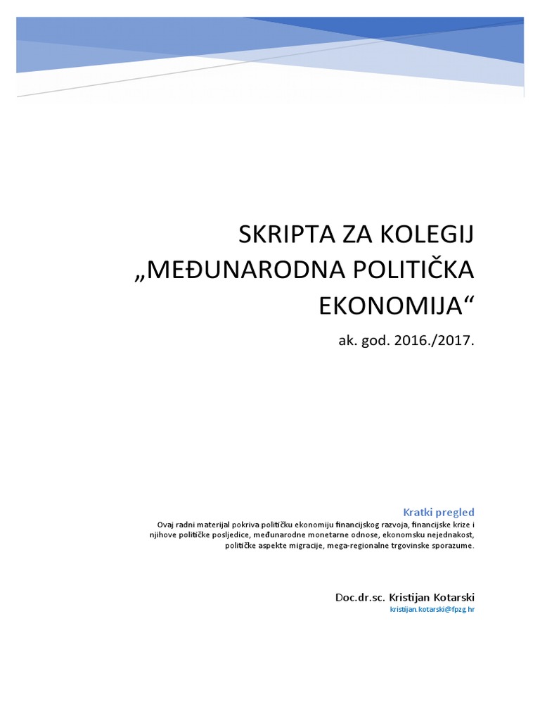 Skripta Za Mpe | PDF