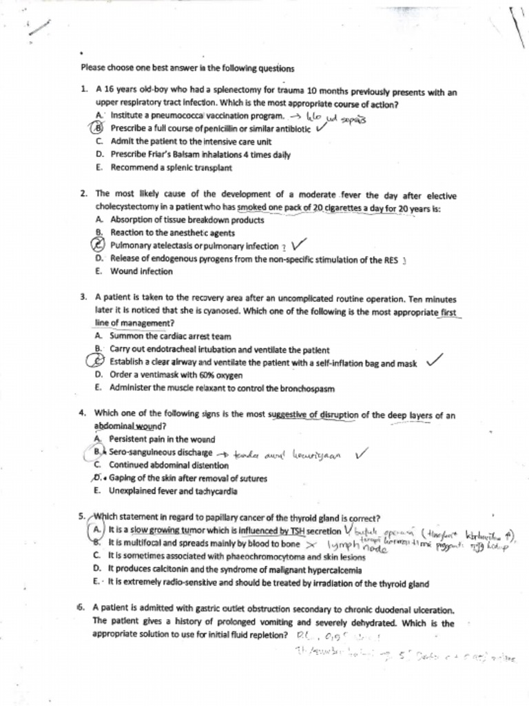 Soal PPDS Bedah UNPAD-1 | PDF