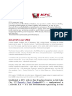 Company Profile of KFC | PDF | Fast Food Restaurants | Cuisine