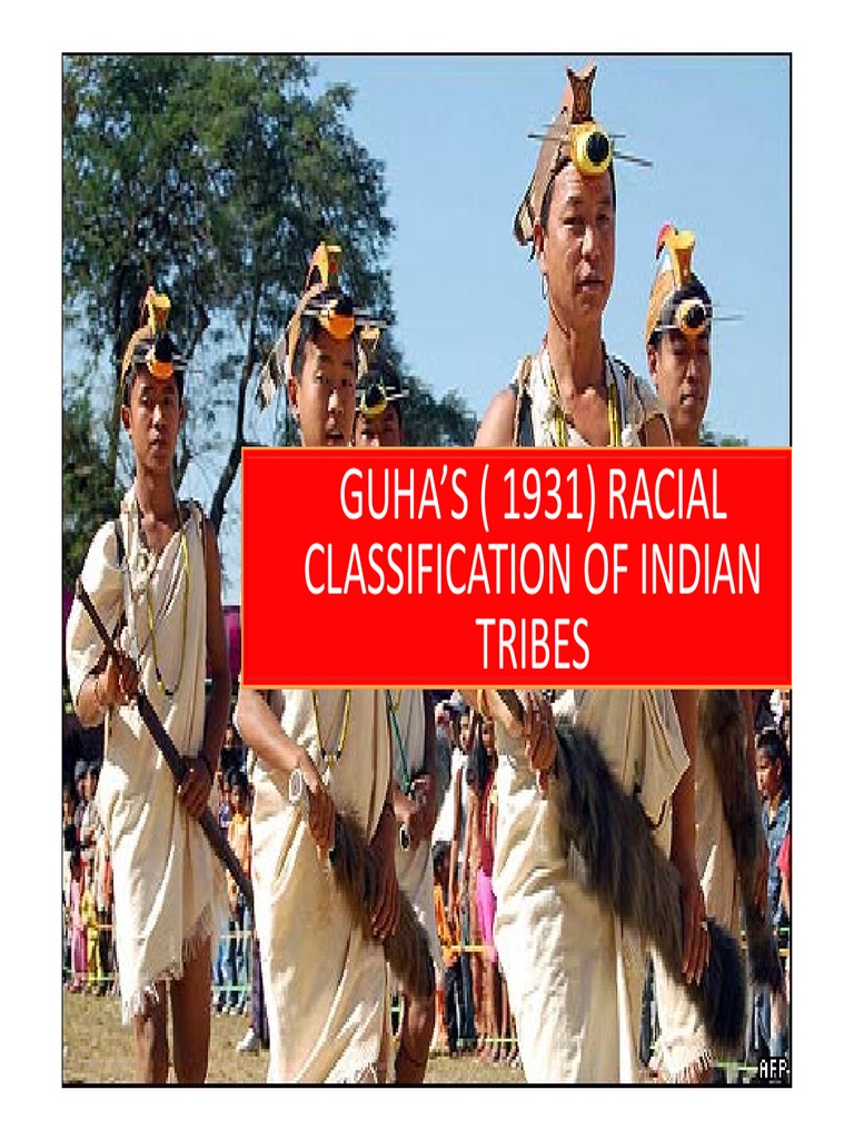 Guha's Racial Classification of India | PDF | Race (Human ...