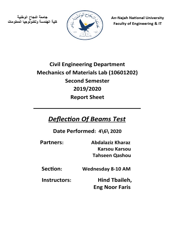 Mom Lab | PDF | Beam (Structure) | Strength Of Materials