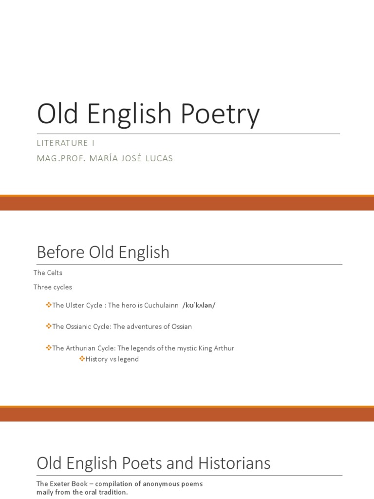 The Bewuolf Old - English - Poetry | PDF | Beowulf | Poetry