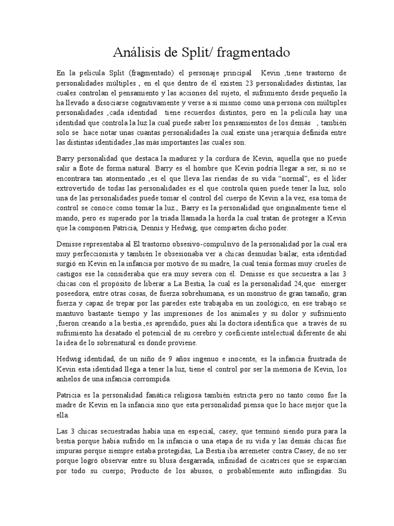 Analisis Split | PDF