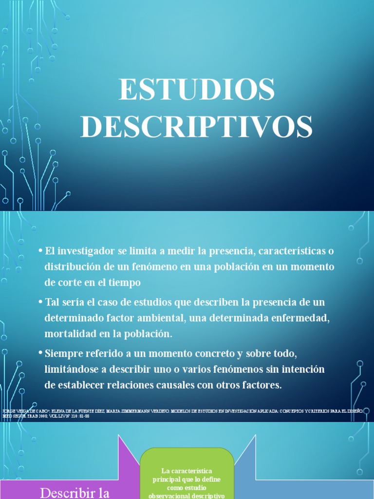 Estudios Descriptivos | PDF | Diferencia | Media