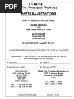 Clarke JU6H Specification Sheet | PDF | Horsepower | Engines