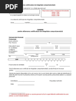 Fisa Solicitare CT | PDF