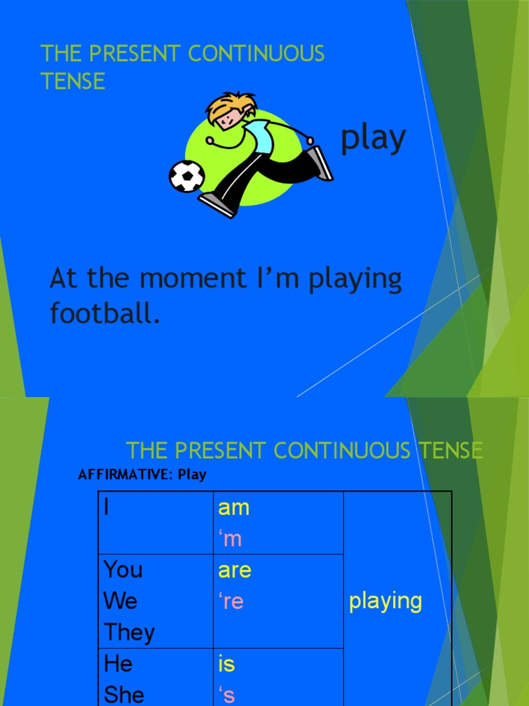 3 The-Present-Continuous-Tense 2 | PDF | Grammatical Tense | Grammar